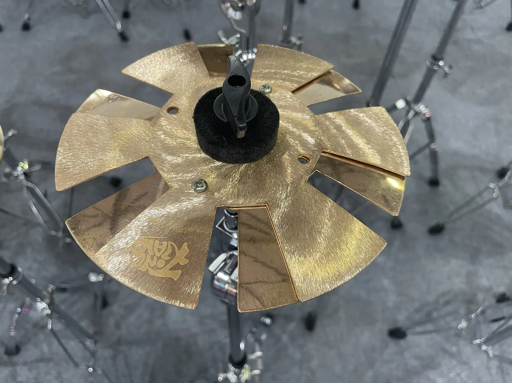 Professional B10 Chopper Stack Cymbals 7inch 8inch 10inch High Grade ...