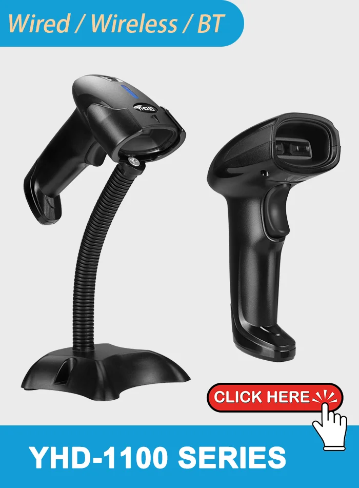 Automatic Omnidirectional Desktop Barcode Scanner Hands-free Usb Wired ...