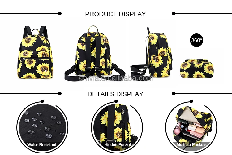 Custom logo Mini Backpack Girl Casual Street Fashion Custom Small Mini Backpack Women Girls Mini ...