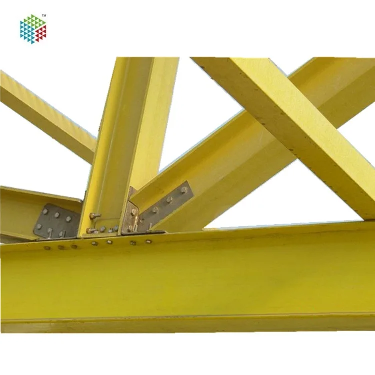 FRP Platform Walkway Support FIBERGLASS Structural BEAM| Alibaba.com