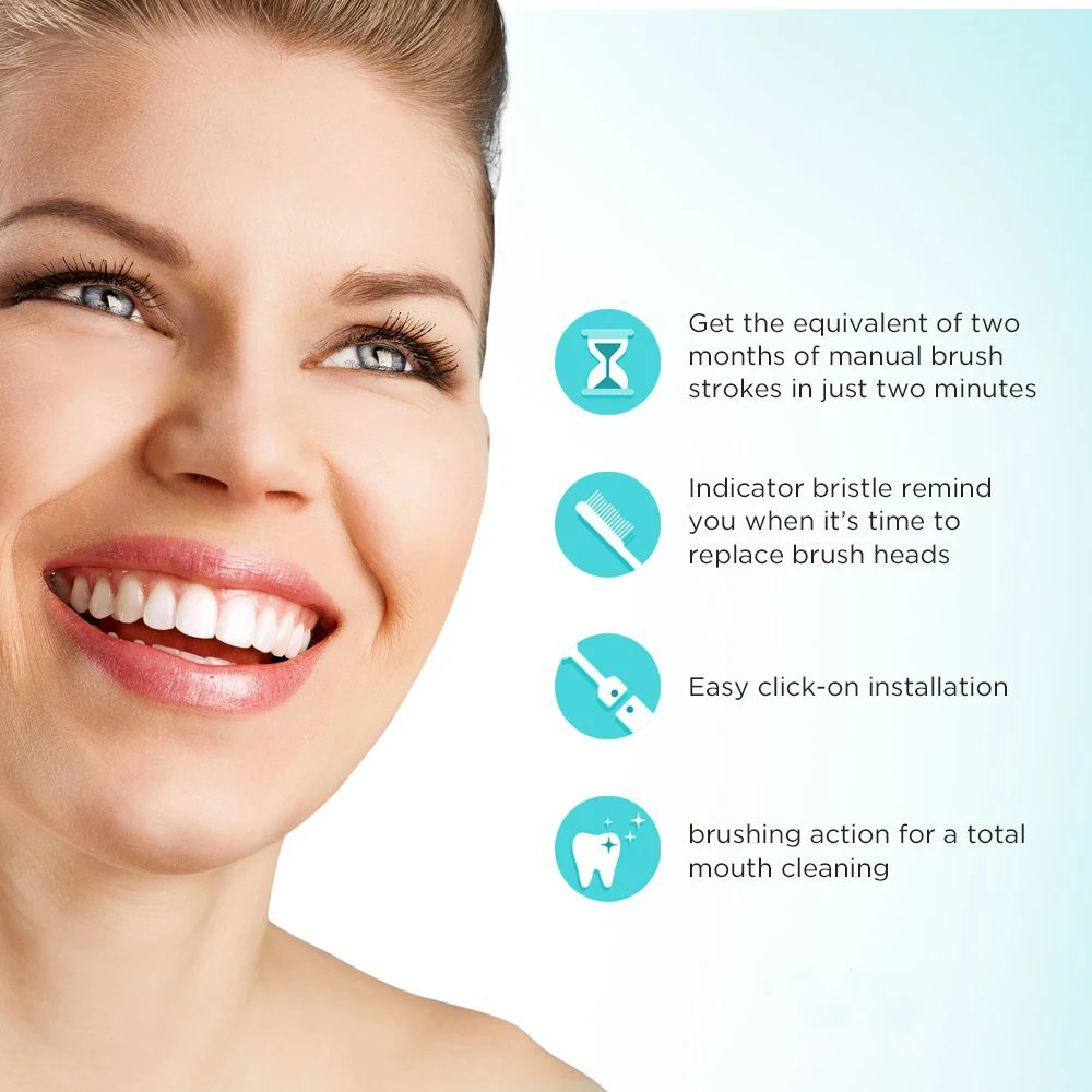 Customize Smart Electric Toothbrush Oral Heads Patented Replacement ...