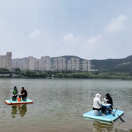 Water Platform Floating Equipment Inflatable Dock Inflatable Gymnastics ...