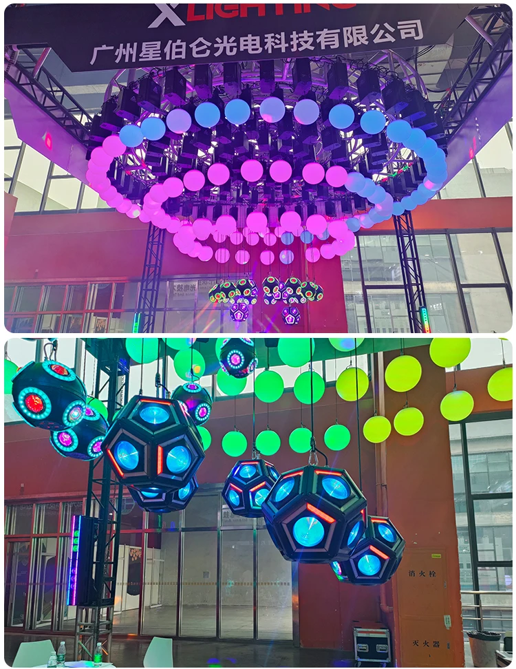 Xlighting Kinetic LED Light Ball - RGB Sphere Lifting Ball