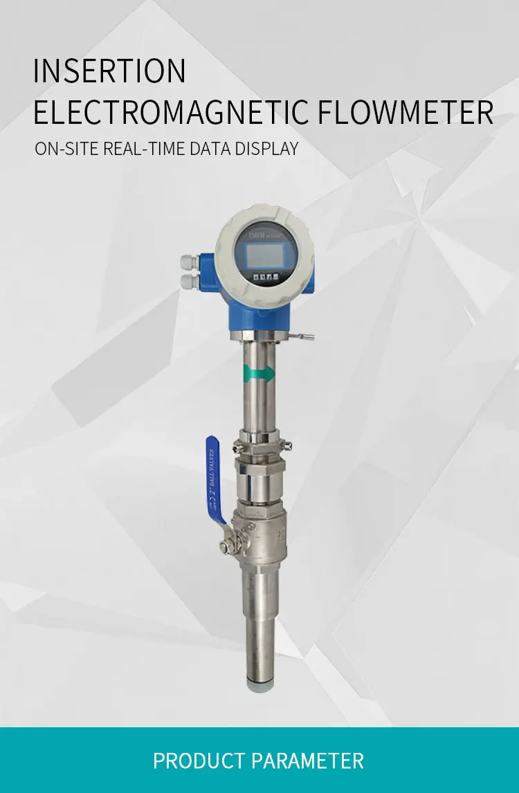 Price Electromagnetic Flowmeter Insertion Magnetic Flowmeter Integral ...