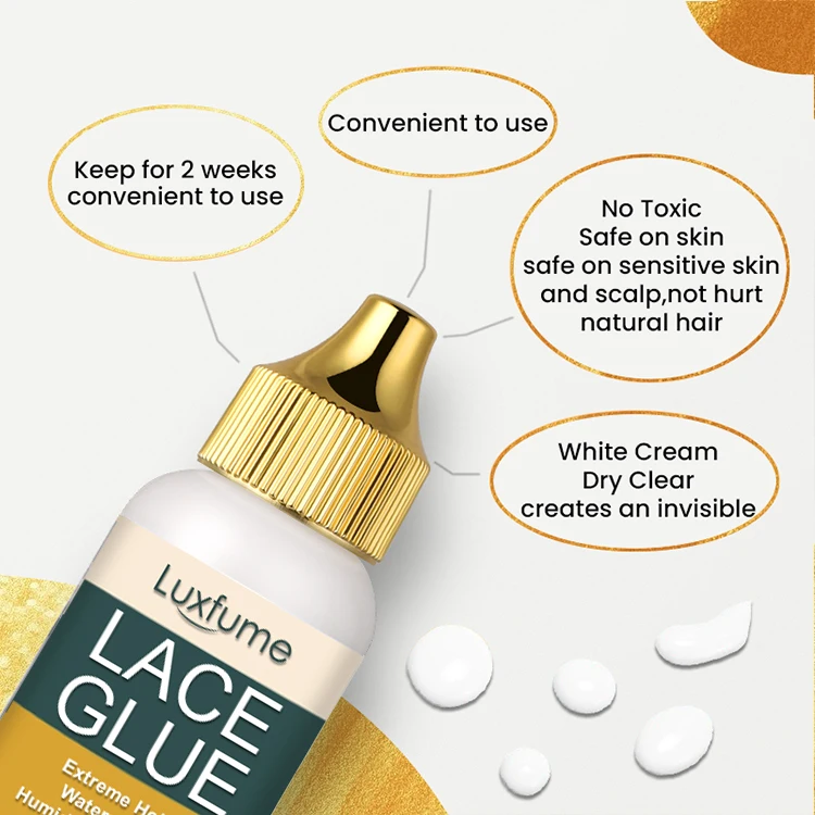 Extreme Hold Lace Glue - Waterproof Adhesive for Wigs