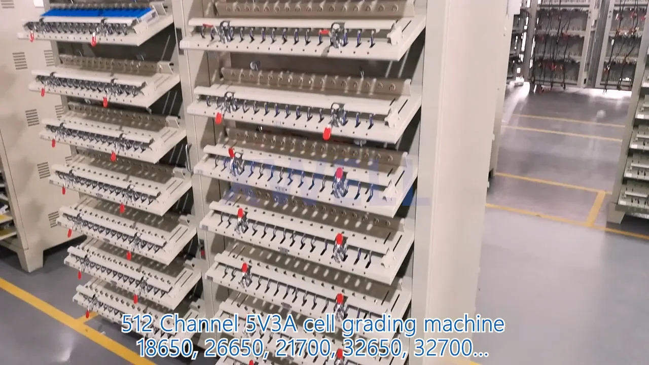 512 Channel 5v 6a Cylindrical Battery Cell Grading Machine - Buy ...