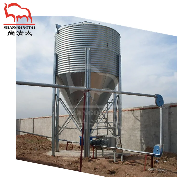 2T Silo - Efficient Automatic Feeding System for Pig Farms