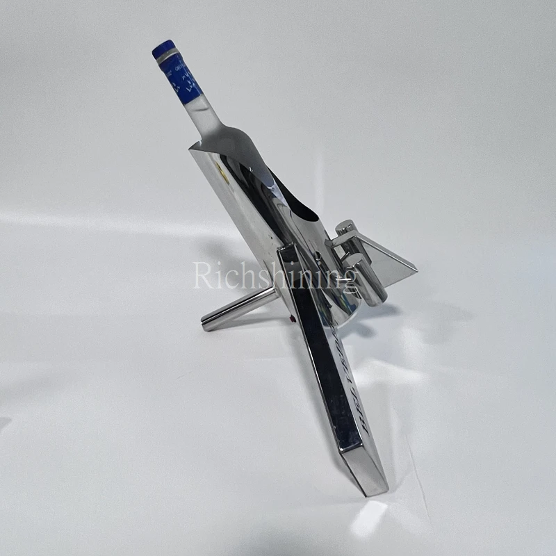 Stainless Steel Rocket Led Bottle Light Base Presenters For Bar Hotel ...