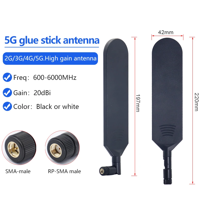 5g Full Netcom Omnidirectional Gprs/2g/3g/4g Router Glue Stick Antenna ...