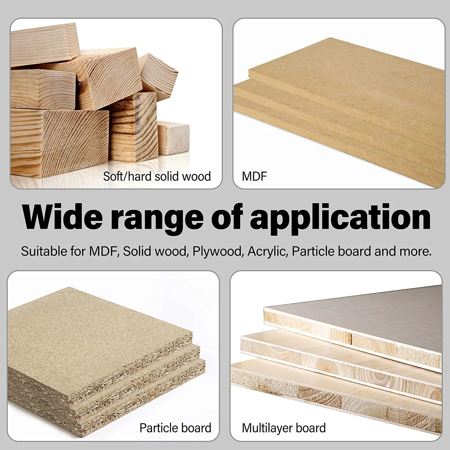 12 Pcs硬质合金尖端木工刳刨机钻头组倒角45% 铣刀钻头套件，带轴承 - Buy 路由器钻头,路由器位集,路由器钻头斜面45% ...