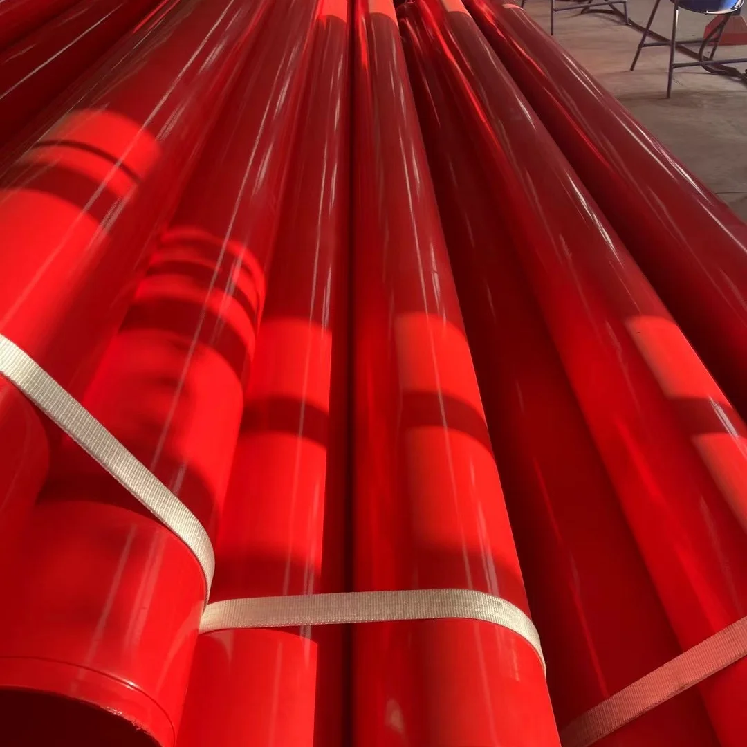 Alibaba.com: Galvanized lined, red plastic coated composite steel tube ...