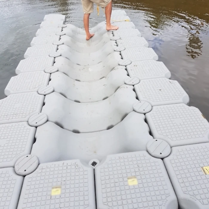 10'by 10' Floating Walkway/floating Dock Modular Plastic Pontoon Pods ...