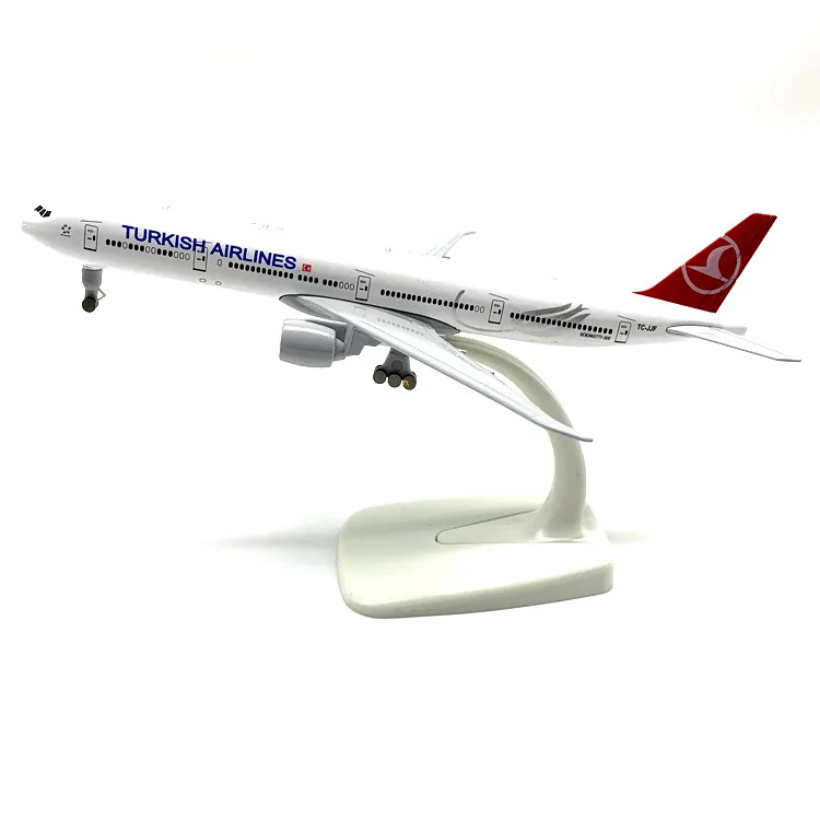 20cm Turkish Airlines Boeing 777 Airplane Alloy Aircraft Model With ...