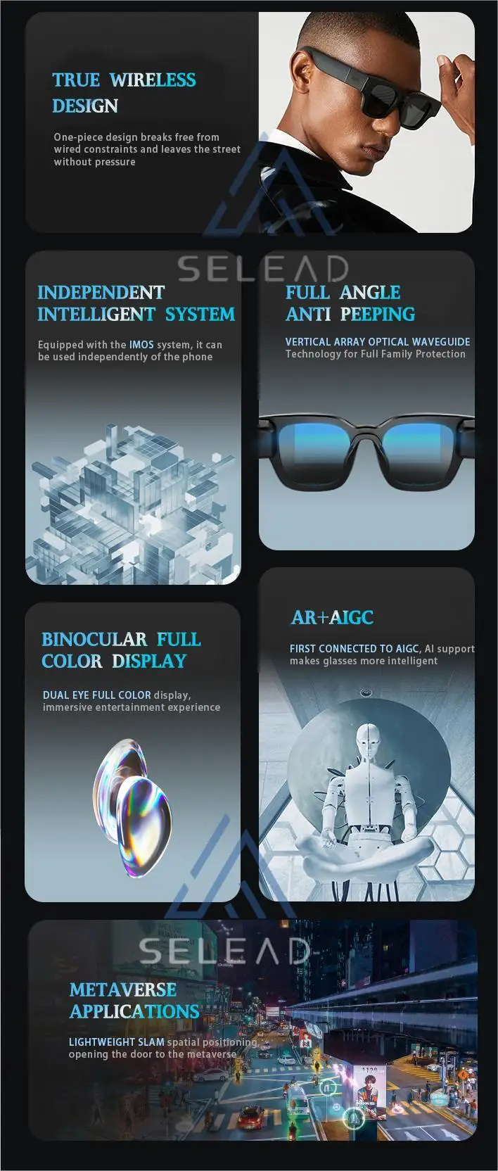 2023 New Pre-sale Vr Glasses With Camera Quad-core 2gb/32gb Bt5.0 Ar+aigc Gpt Ai All-in-one 2.4g ...