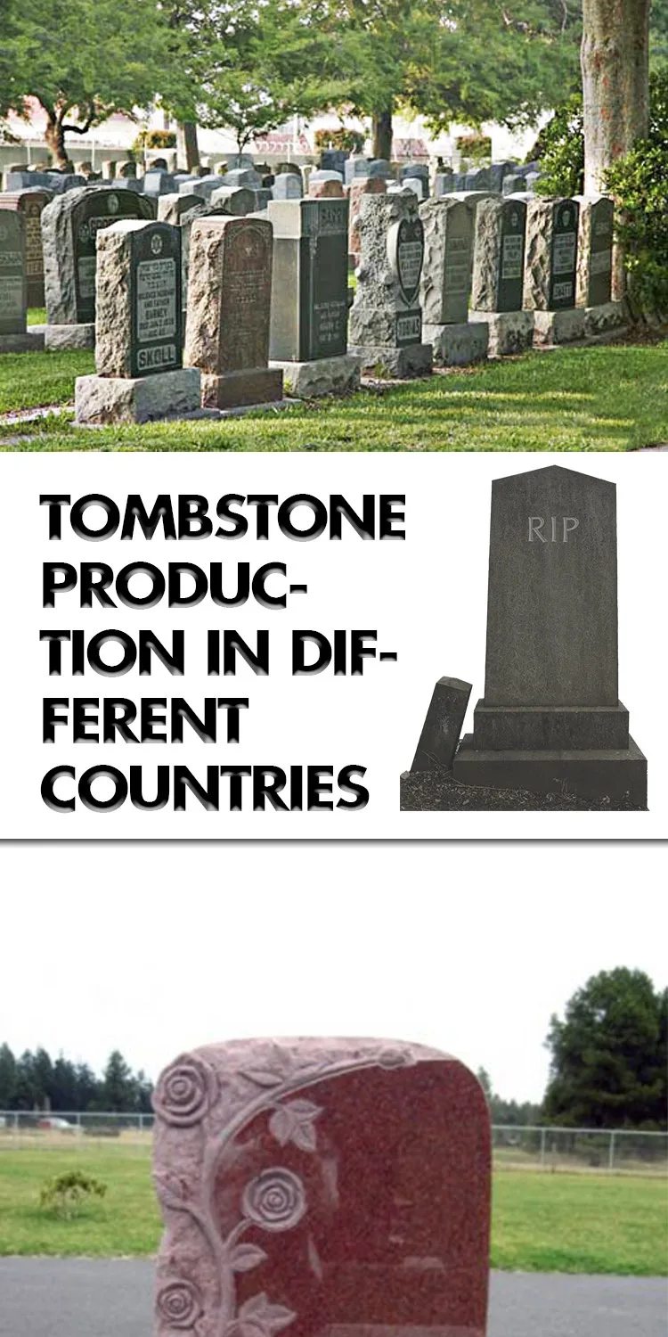 Wholesale Tombstone Modern Different Colors Granite Double Tombstones ...