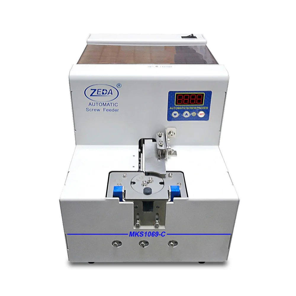 ZEDA MKS1069-C Screw Feeder - Adjustable Speed & Heat Resistant