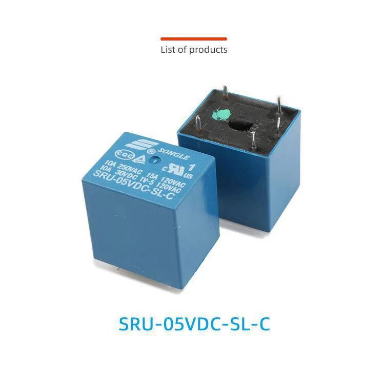 Hungso High Quality 10a 250vac Relays To 30vdc 15a 120vac Sru-24vdc-sl ...