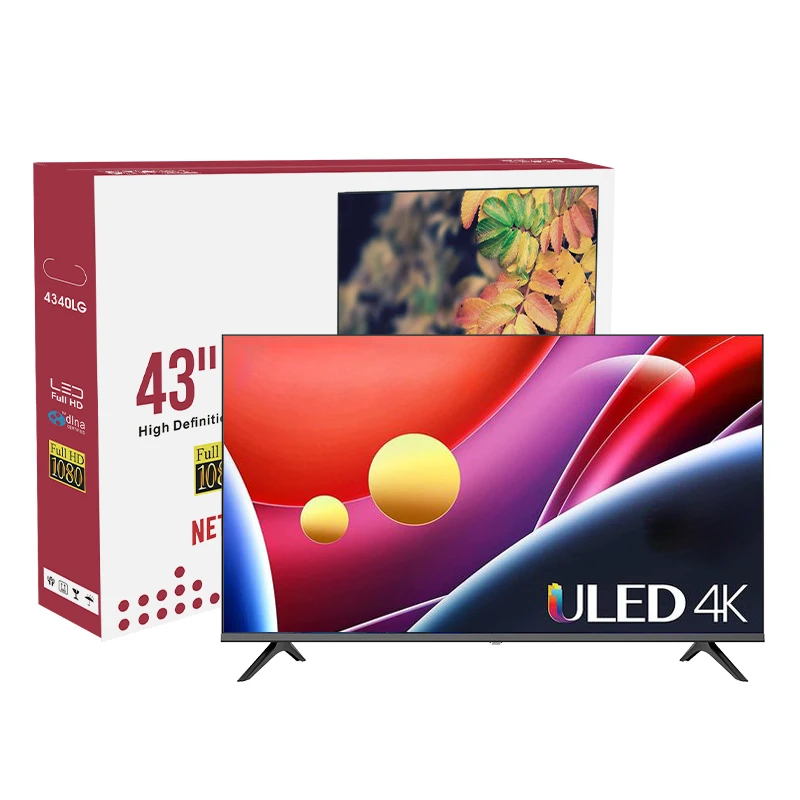 Weier OEM Normal Led Tv Flat Panel 4k Android Tv Smart 32 42 43 50 55 ...