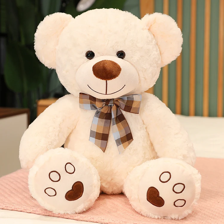 Cute Brand Logo Promotional Stuffed Soft Toy Plush Bear Custom Brown ...