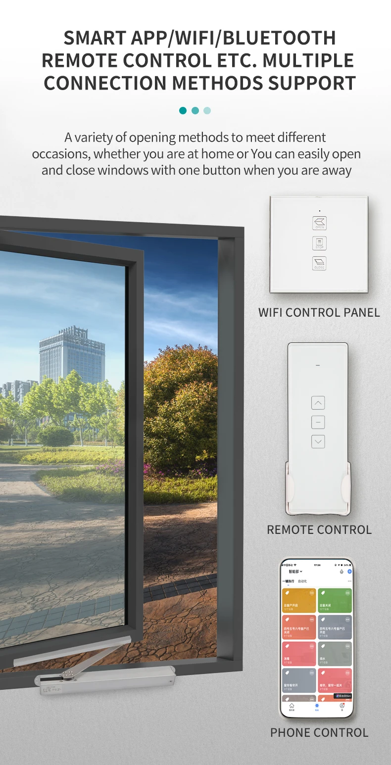 Remote Control Electric Sliding Arm Window Opener - Buy Window Opener ...
