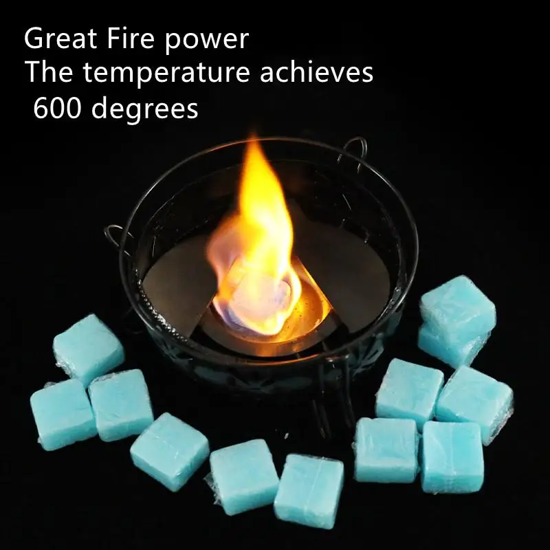 Barbecue Or Camping Stove Fuel Square/round Smokeless Odorless Solid ...