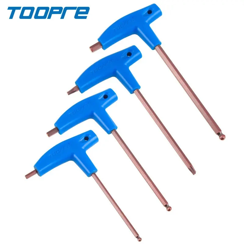 MTB Road Bicycle Allen Key T-Type PP Plastic Handle T25 3/4/5/6MM ...