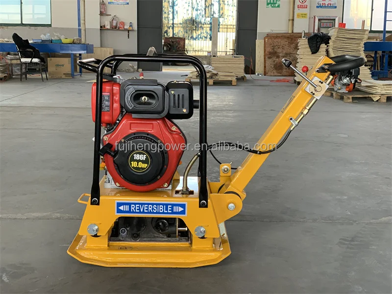 296cc Diesel Engine Bidirectional Vibratory Plate Compactor - Buy ...