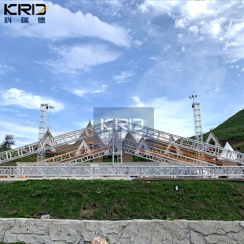 Truss Modular Lighting Quick Grid for Moving Heads in Black Trio ...