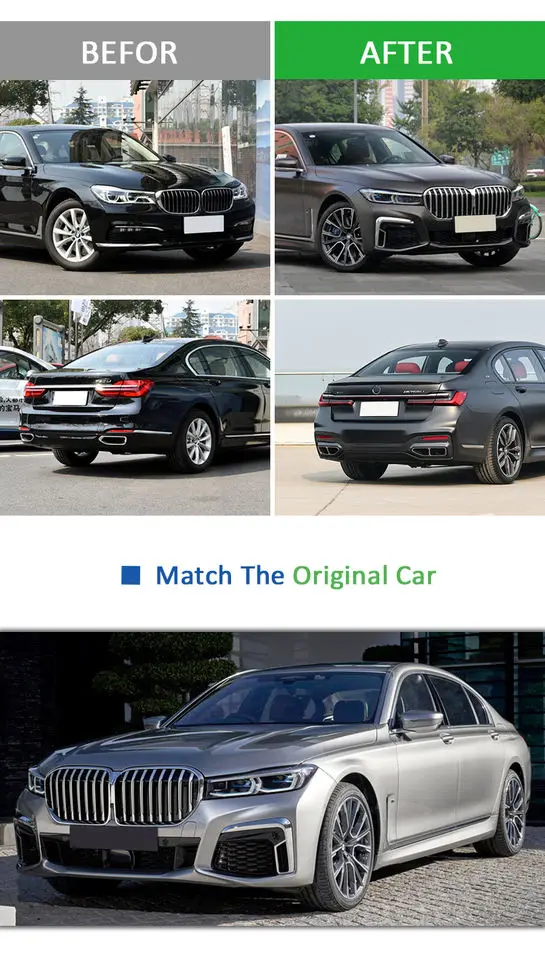 Parts Bodykit Full Body Kit Set Modified Upgrade M760 Pp Auto Car For ...