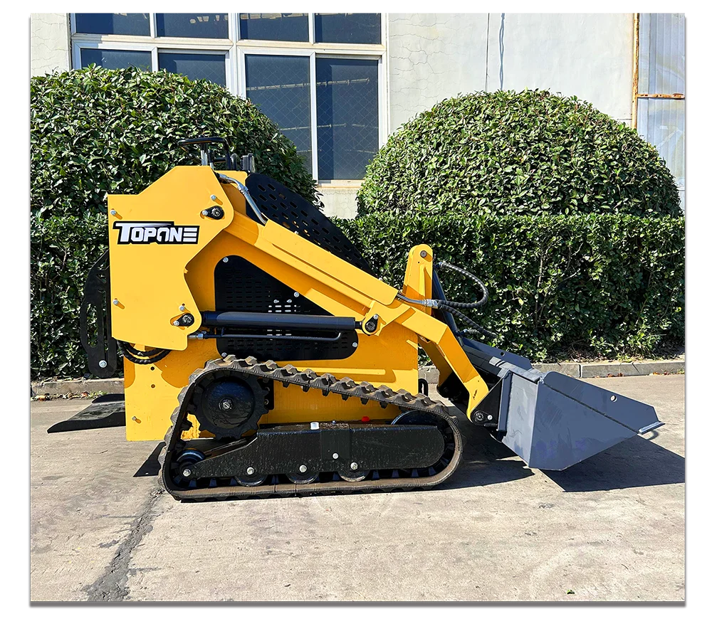 Chinese TL280 Mini Walk Behind Skid Steer Mulcher Loader