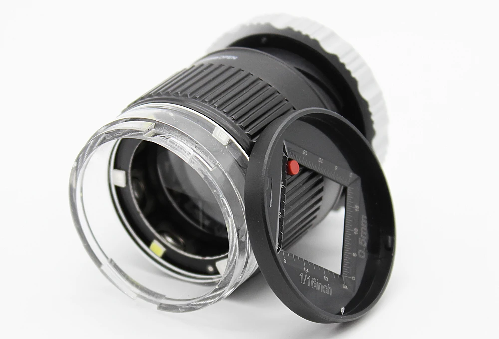 Adjustable Focal Jewelry Loupe Printing Cloth Magnifier LED UV Light ...