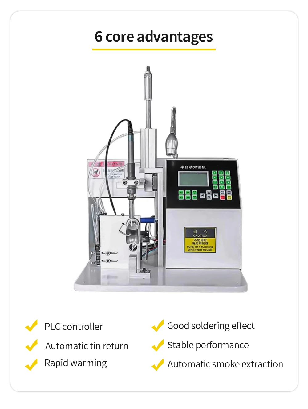 Semi Automatic Wire Soldering Machine - Efficient & Reliable