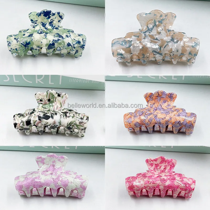 Belleworld Wholesale Daily Hair Accessories Elegant Women Medium Fancy ...