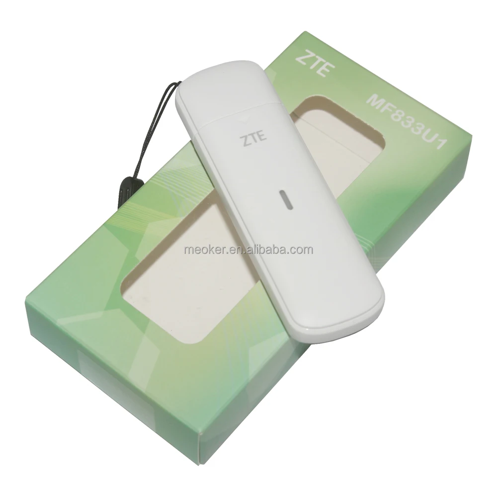 ZTE MF833U1 - 150mbps 4G LTE USB Dongle for Portable Data