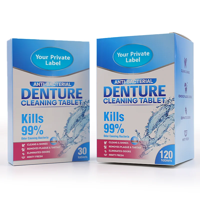 Fresh Stain-Free Retainer Cleaning Tablets Invisalign Aligners Mouth ...