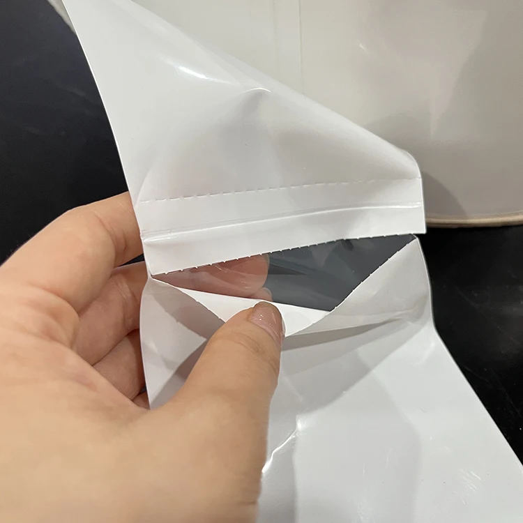 Fully Customizable Plastic Auto Bags White And Clear Color Customized ...