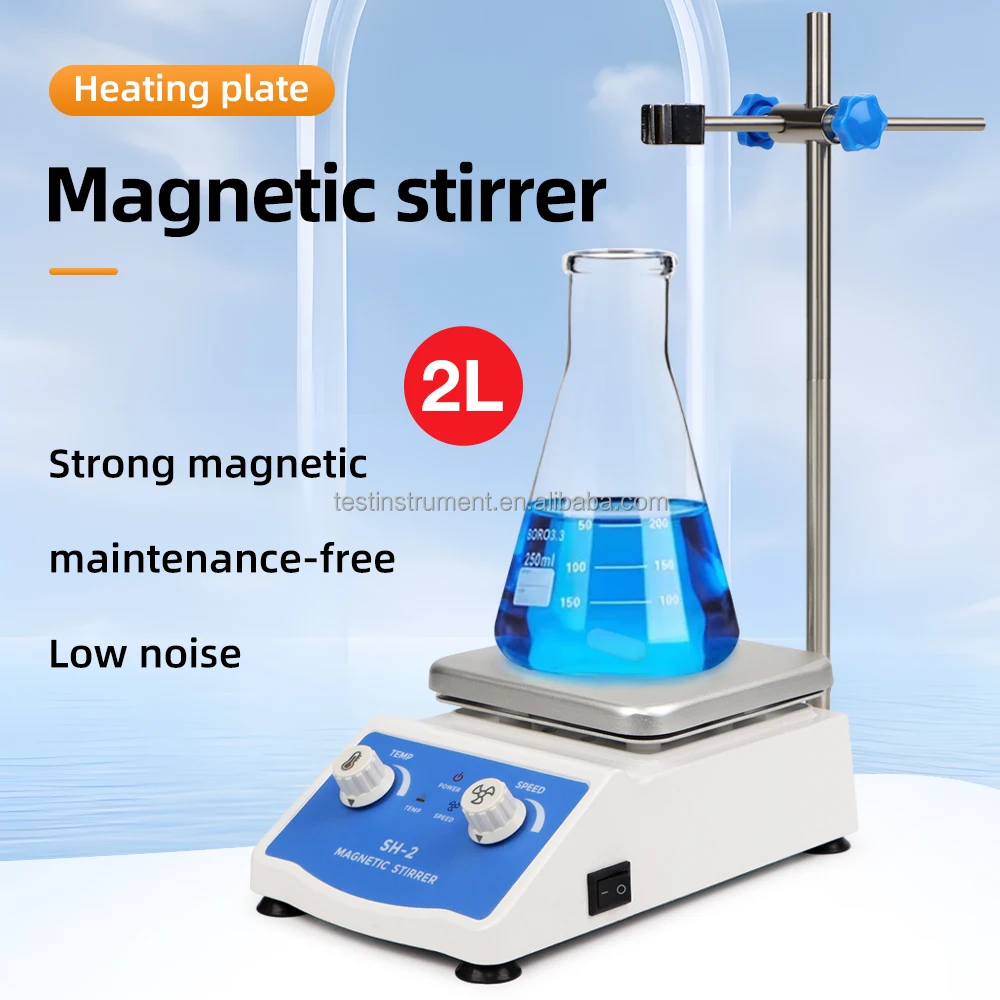 New Arrival Hotplate Magnetic Stirrer With Heater Lab Rotary Stirring ...