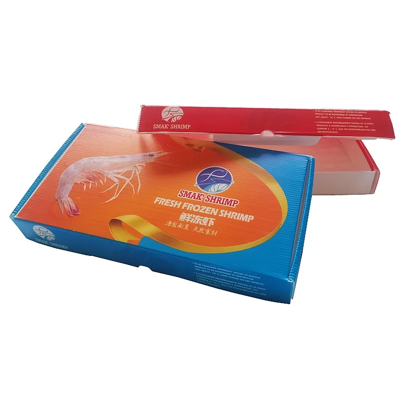 PP Corrugated Seafood Shipping Containers - Durable & Biodegradable