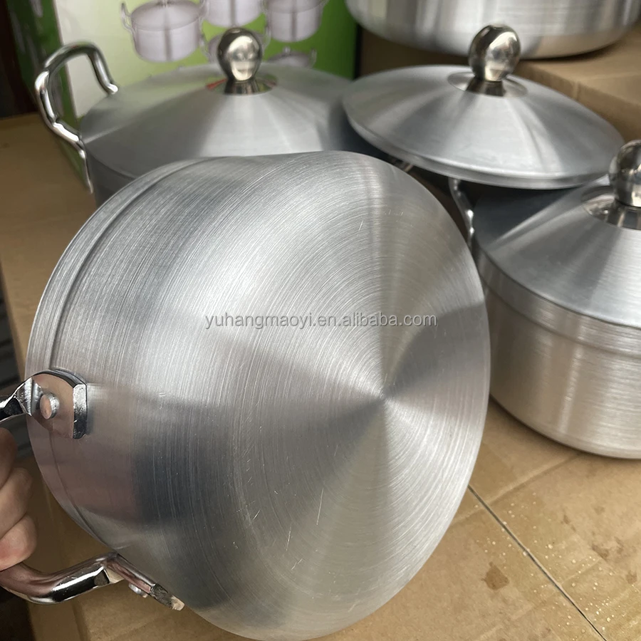 14pcs Aluminum Cooking Pot Set - Best for Home & Restaurant