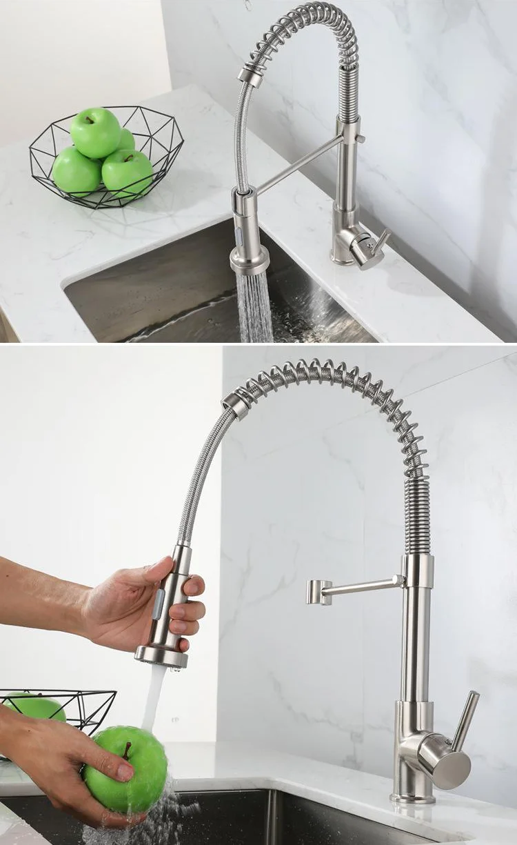 High Quality Kitchen Cabinets Design Faucet Single Handle Single Lever ...