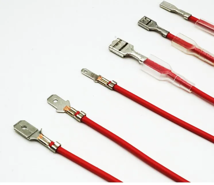 Round Circular Terminal With Wire Cable Assembly - Buy Cable Assembly ...