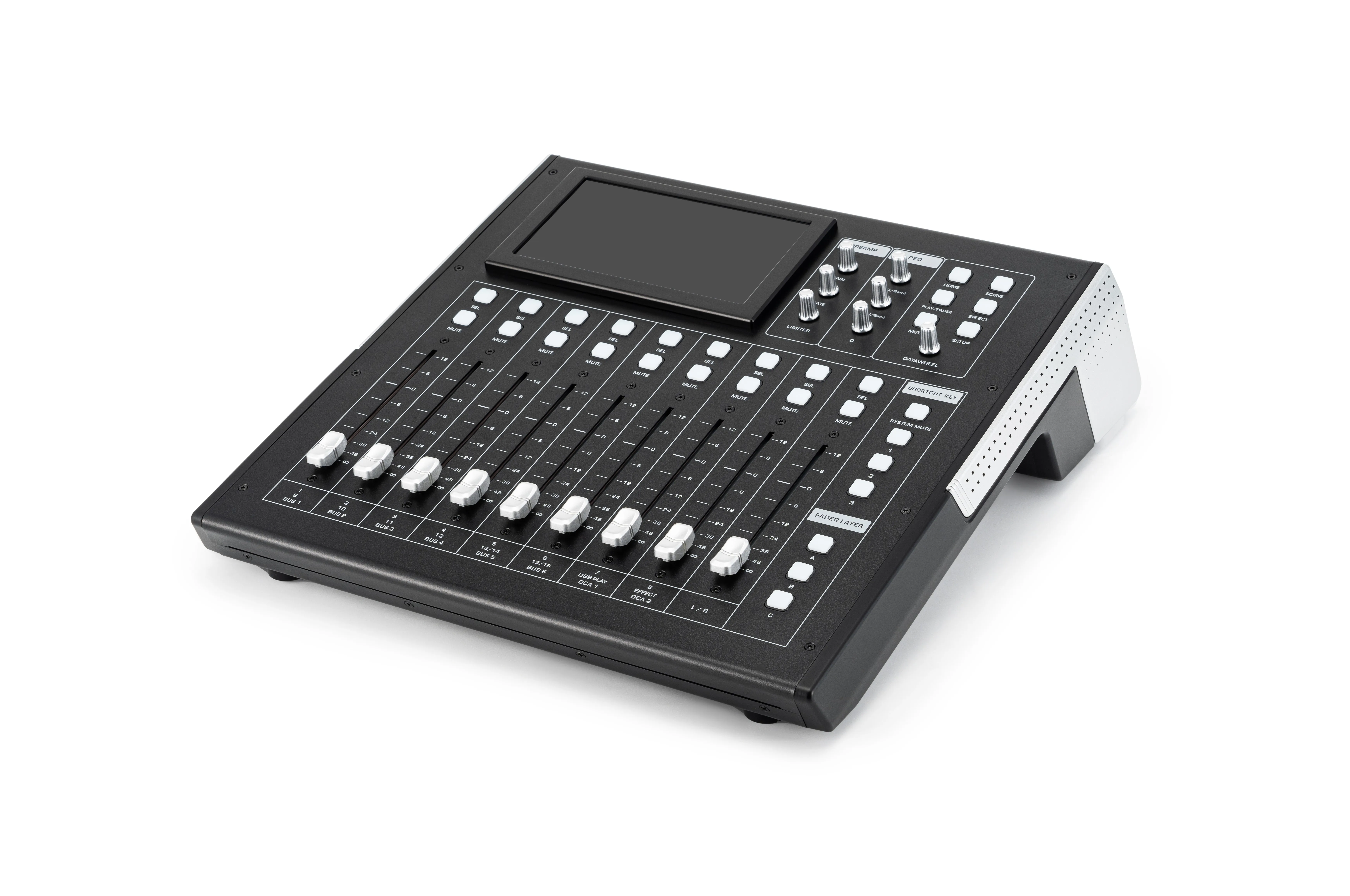 DVAE X16 Audio Mixer - 12 Mic + 4 RCA Input, 8 Channel Output