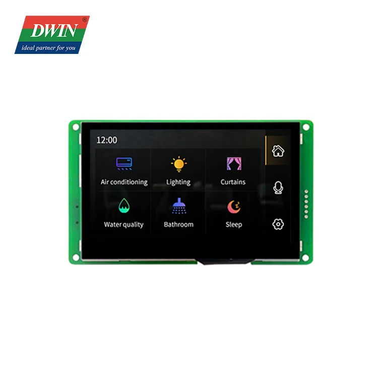 DWIN HMI Display, UART Serial TFT LCD Module 480*272 Resolution ...