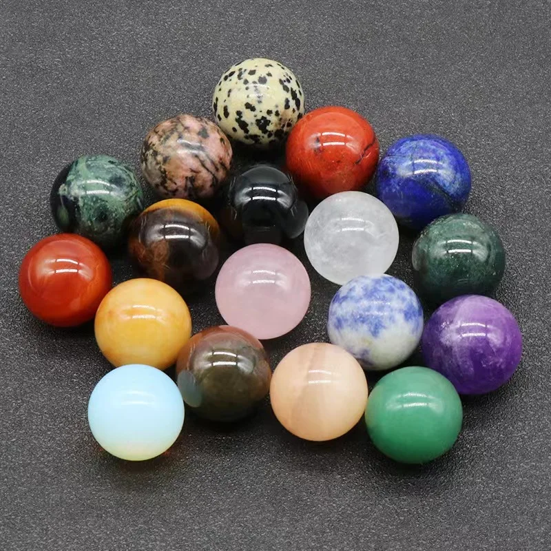 Wholesale Crystal Spheres Healing Mix Material Semi-gemstone Round ...
