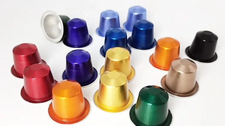 Wholesale High Quality Capsule Coffee Nespresso Capsules Aluminum Foil ...
