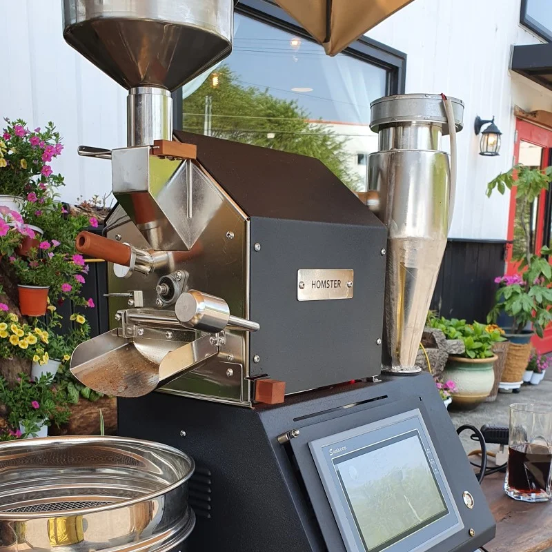 What's Inside A Fluid Bed Coffee Roaster? A Visit At Typhoon Coffee In ...