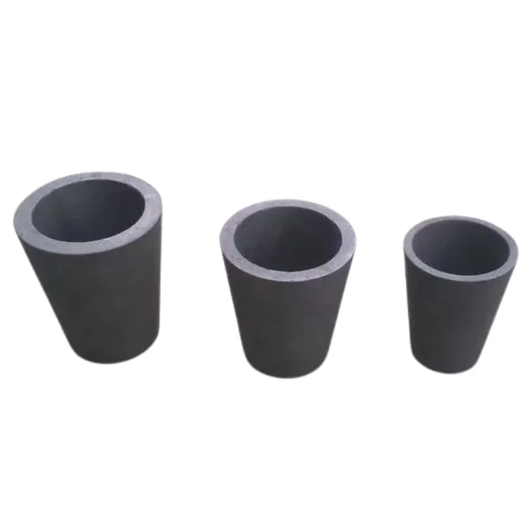 Large Rare Earth Graphite Crucible Large Induction Furnace Graphite ...