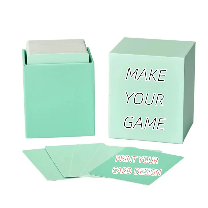 Custom Full Color Card Games Board Game With Box Black Core Paper ...