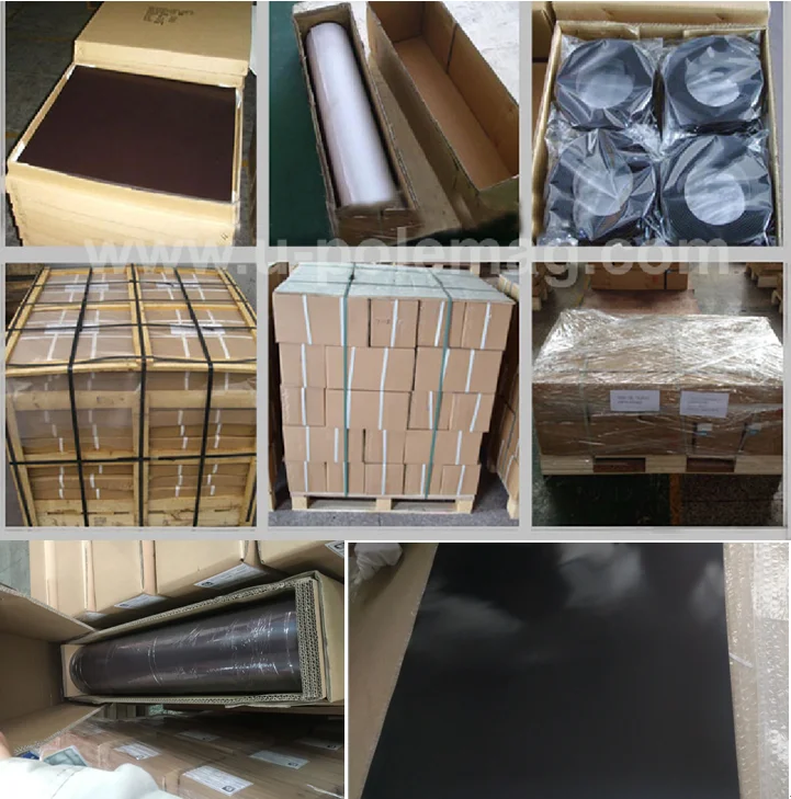 Custom Die Cut Magnetic Vinyl Stickers Colorful Cutting Flexible Rubber ...