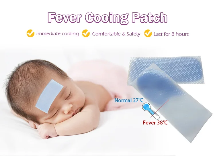Herbal Plaster Cool Packs for Heat Discoloration & Fever